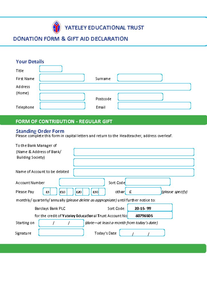 Yet DD Mandate 2019 - Yateley School