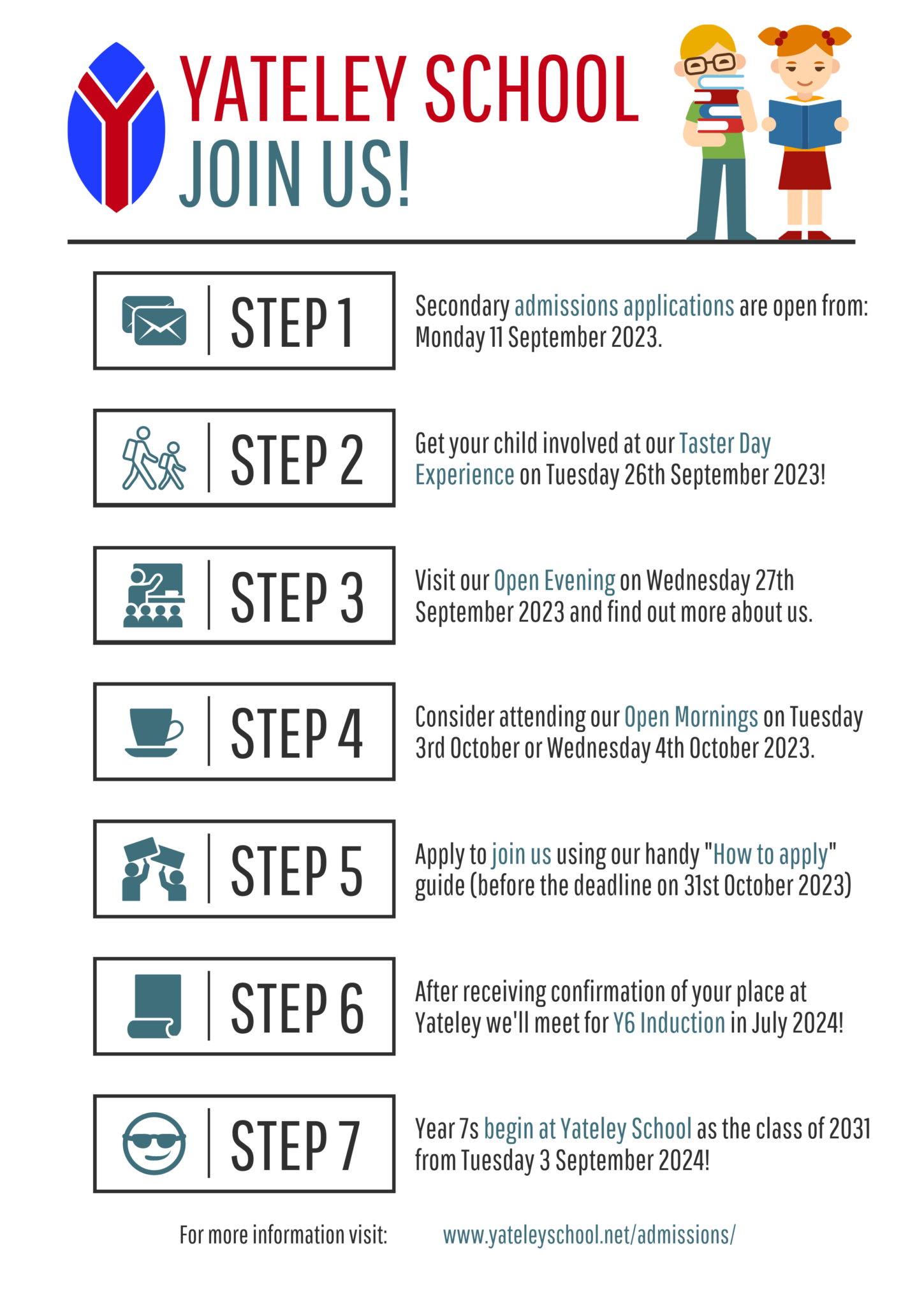 Admissions – Yateley School
